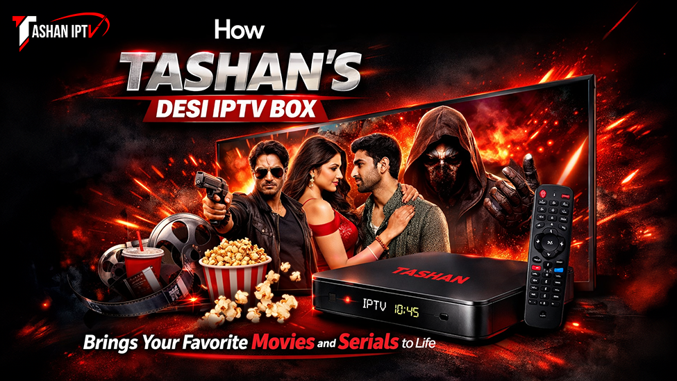 Desi IPTV Box in USA | Watch Indian Channels HD – Tashan TV
